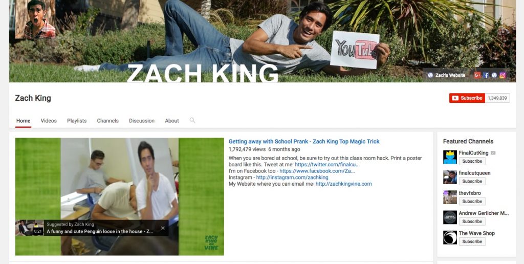 The Secrets Behind Zach King's Video Magic and Viral Success